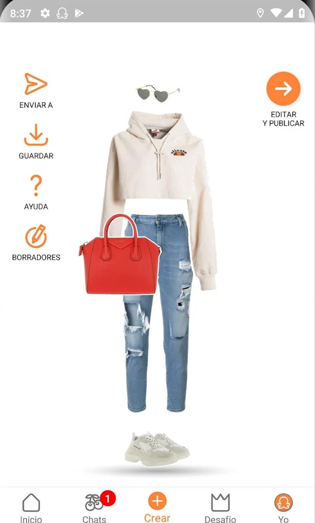 CREACIÓN DE OUTFITS